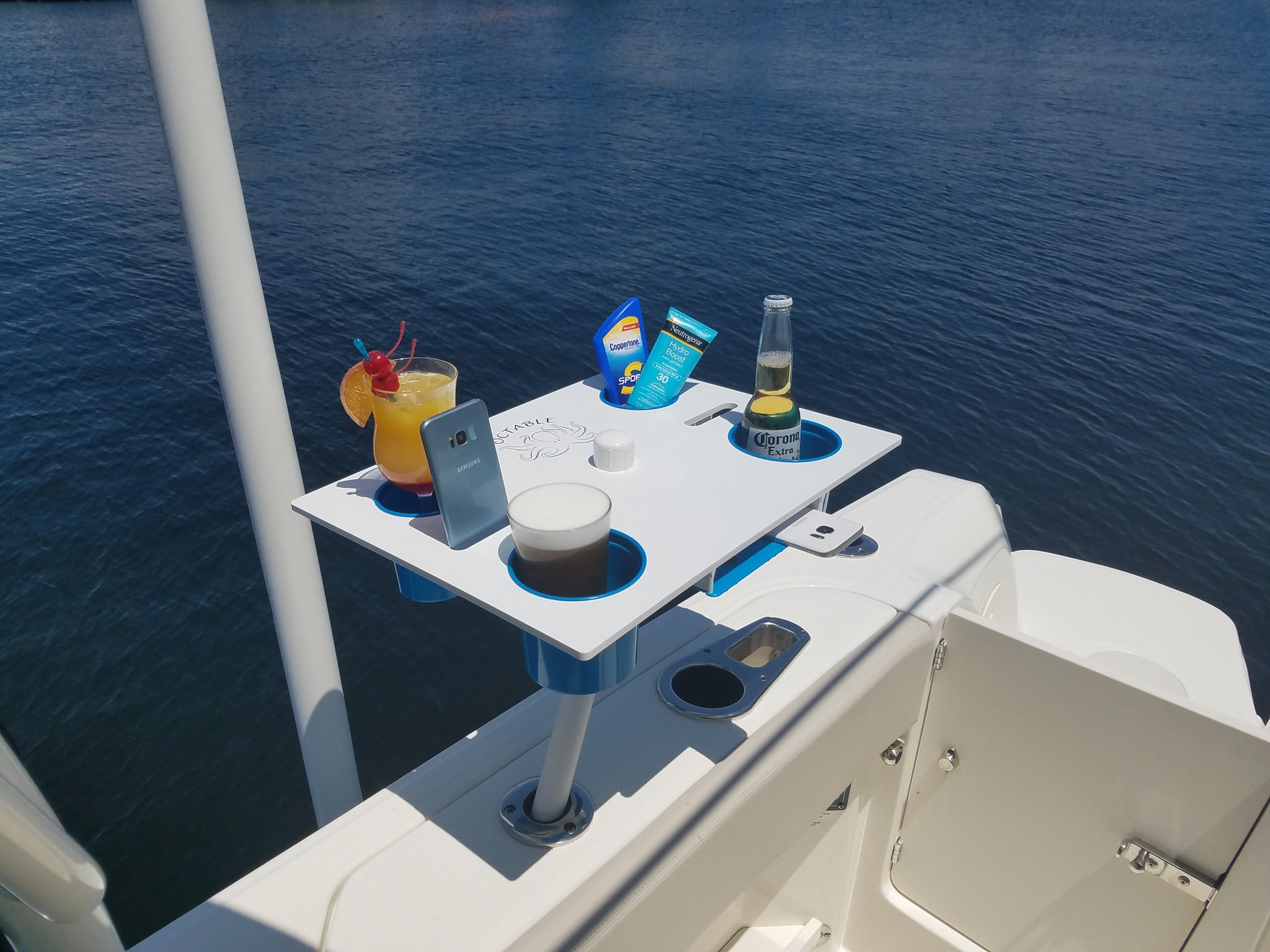 Adjustable Fishing Rod Holder Adapter with quick release. – Octable